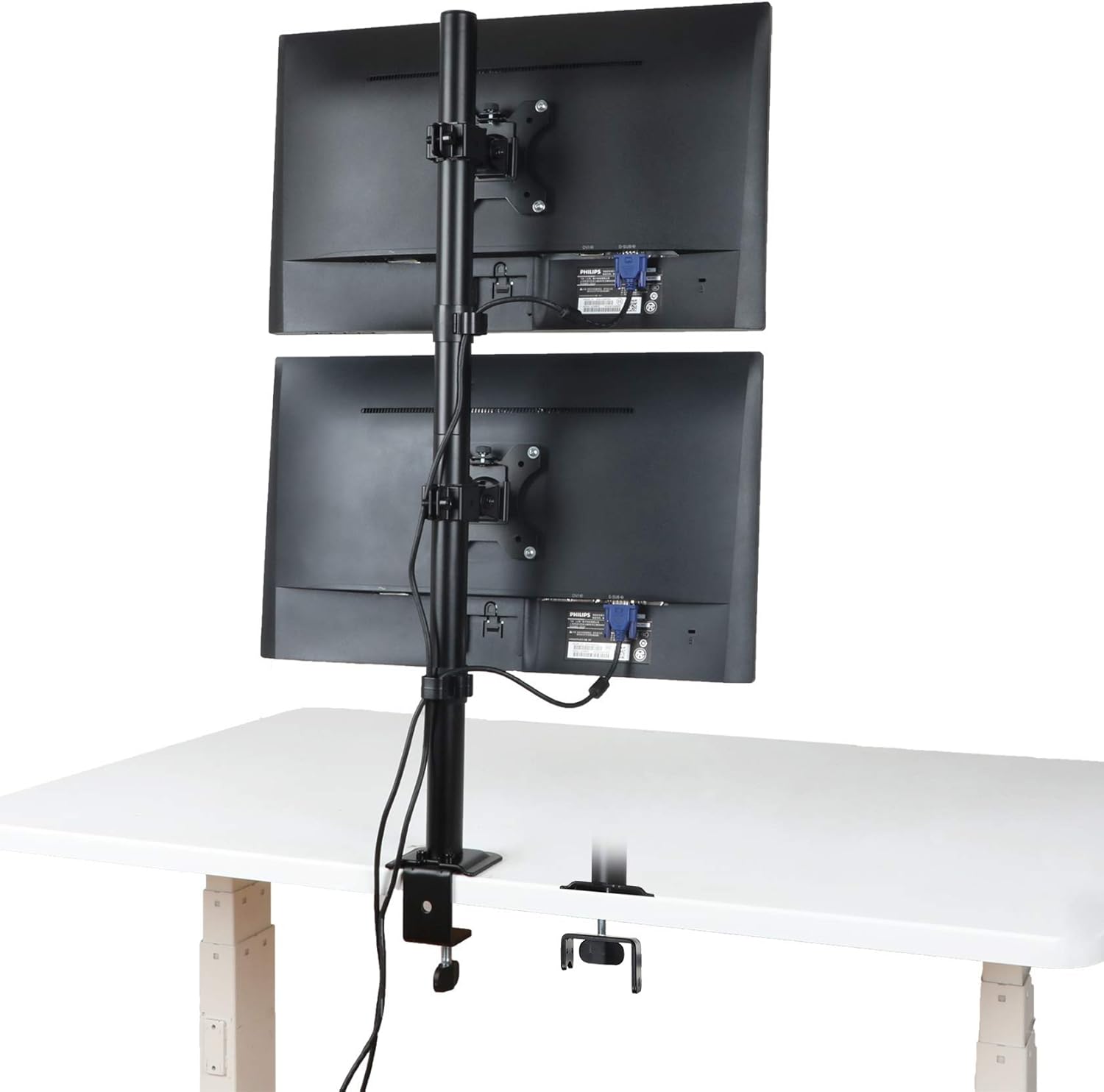 Amazon.co.jp: Matiya VESA 100 x 100 Monitor Arm, 2 Screens, Dual ...