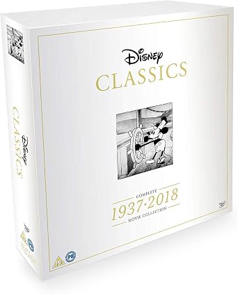 Disney Classics Complete 55 Disk Movie Box Set 1937-2018 [DVD]: Amazon ...