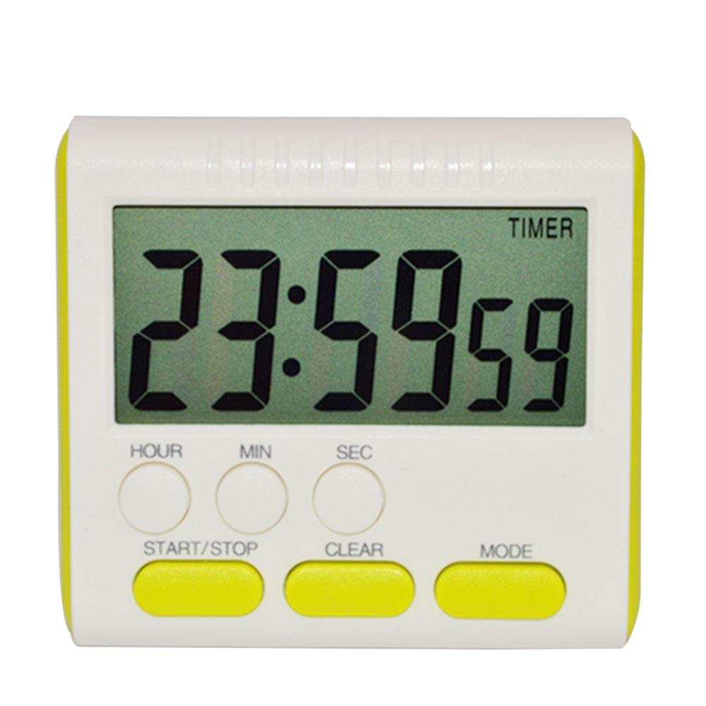 Digital Elektronischer Timer, KOBWA 24h Magnetische KüchenTimer ...