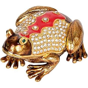 Amazon.com: QIFU-Hand Painted Sea Turtle Tortoise Decorative Hinged ...