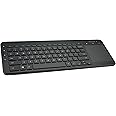 Amazon.com: Microsoft Wireless All-In-One Media Keyboard,Black ...