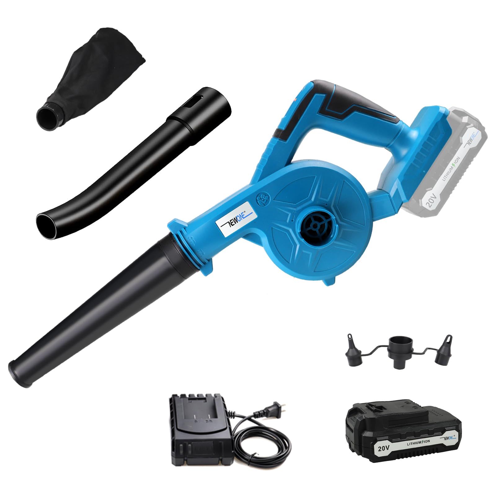 Mua NEWONE Small Leaf Blower Cordless Mini Hand Electric Leaf Blower ...
