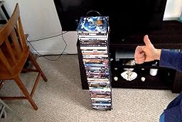 Amazon.com: Atlantic 63712046 32-DVD Nestable Tower: Home Audio & Theater