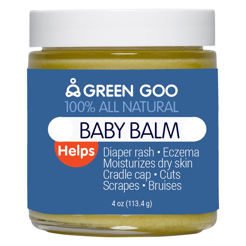 Amazon.com: Green Goo All-Natural Skin Care, Belly Balm, Jar, 4 Ounce ...