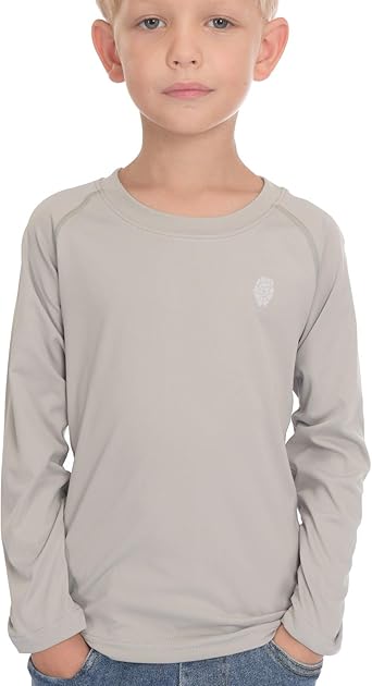 PIQIDIG Youth Boys Compression Shirt Long Sleeve Football Baseball ...