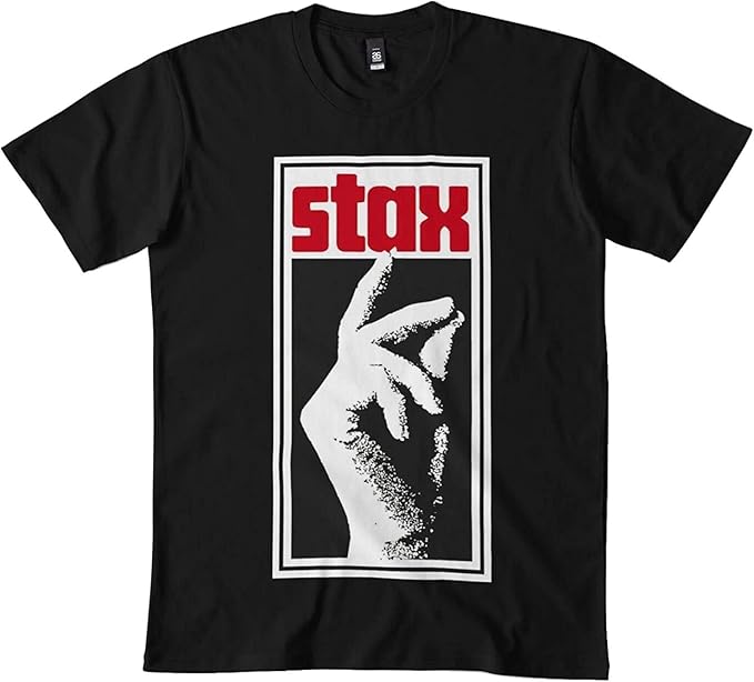STAX Records Classic t-Shirt: Amazon.co.uk: Clothing