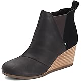 Amazon.com | TOMS Women's Dark Amber Suede Shaye Botie 10012472 | Ankle ...