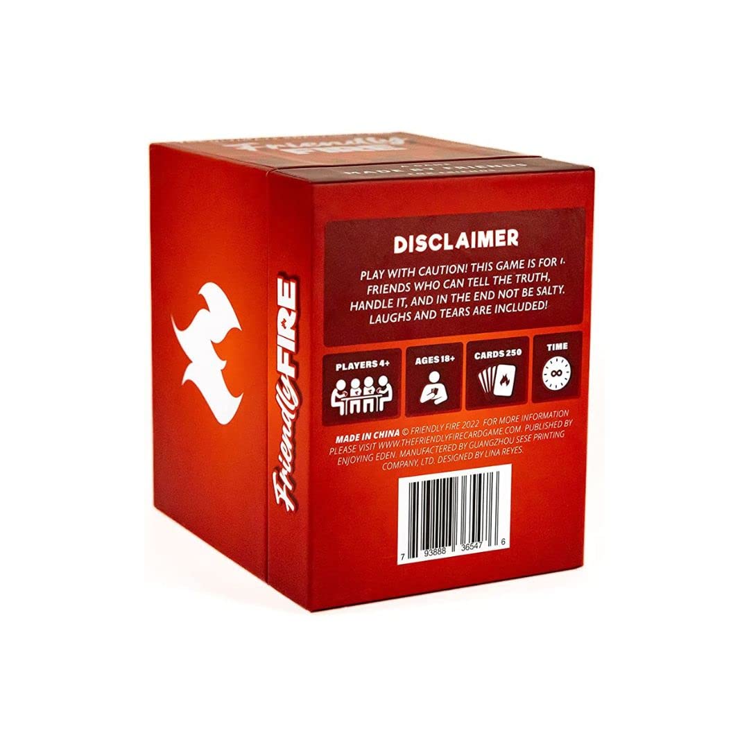 Mua Friendly Fire Roasting Card Game for Adults - Ideal for Memorable ...
