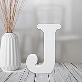 Amazon.com: AOCEAN 6 Inch White Wood Letters Unfinished Wood Letters ...