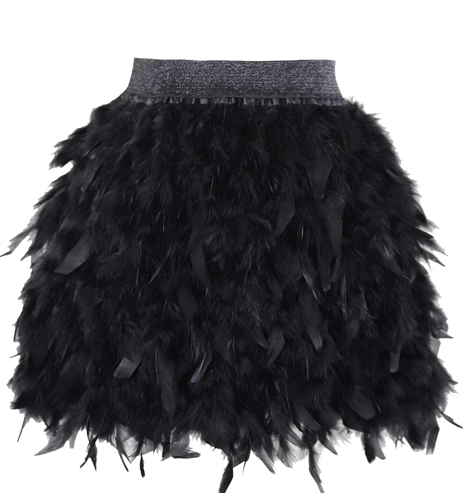 Zakia Women' 5 Skirts for True Natural Feathers, Family Feast, Feather ...