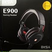 Buy EKSA Stereo Sound Over Ear Headphones Gaming Headset with Mic (Blue ...