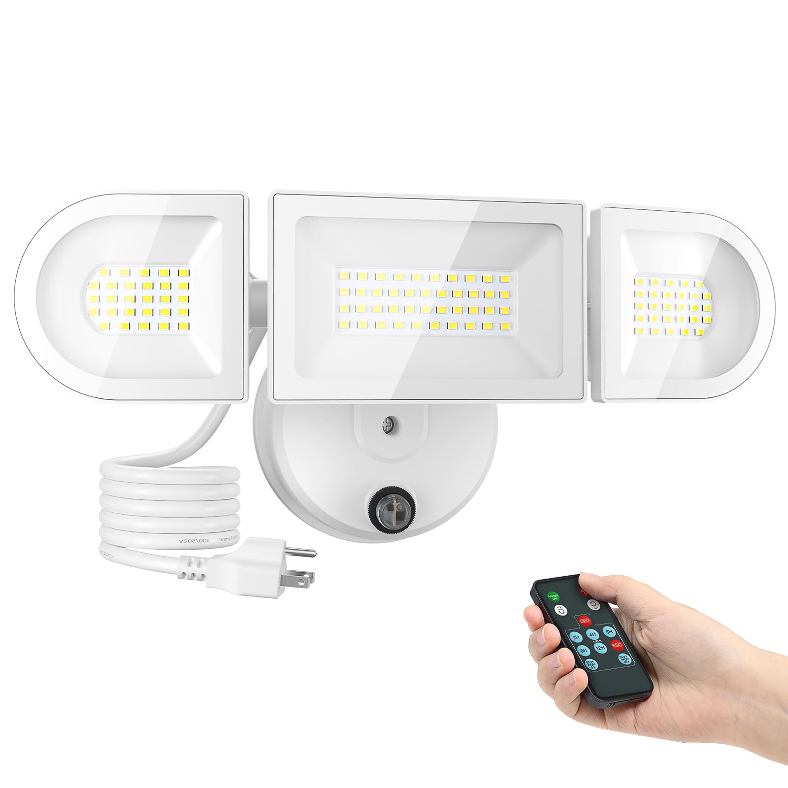 iMaihom 65W Dusk to Dawn Outdoor Lighting, 6500LM Brightness Adjustable ...