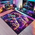 Amazon.com: ERWAAD Gaming Rug for Boys Room - Gamer Rug with Controller ...
