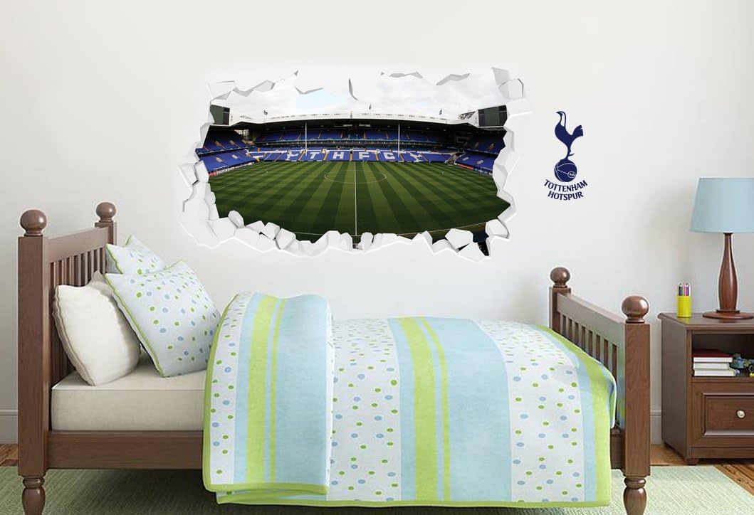 Tottenham Hotspur Football Club Official Stadium Smash Wall Sticker ...