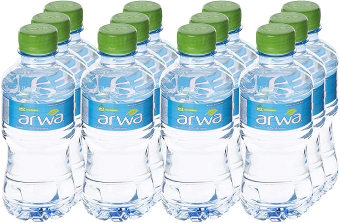 Arwa Bottled Drinking Water, 12 x 330 ml: Buy Online at Best Price in ...