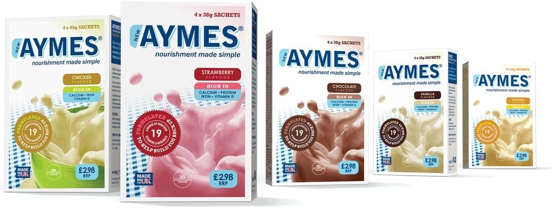Aymes Powder Shake 38g x 4 sachets - Chocolate flavour: Amazon.co.uk ...