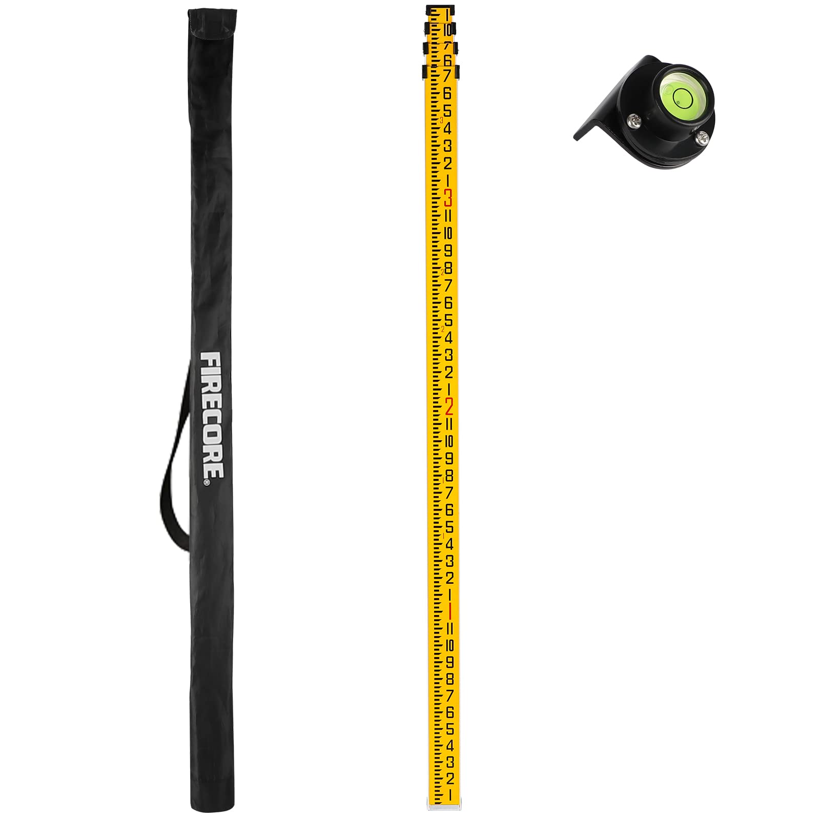 Mua Firecore 13-Foot Aluminum Grade Rod, 8ths, 4 Sections Dual Sided ...
