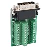 DB26 Breakout Connector, Connector Db26 D-sub Male Plug 26 Pin Port ...