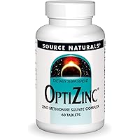 Amazon.com: Source Naturals OptiZinc Zinc Methionine Sulfate Complex ...