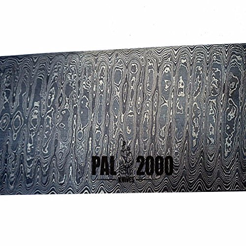 Handmade Damascus Steel Bar - Custom Damascus Steel Billet, Ladder ...