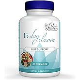Amazon.com: 15 Day Cleanse, Gut and Colon Support, Advanced 15 Day Gut Cleanse Detox for Women ...