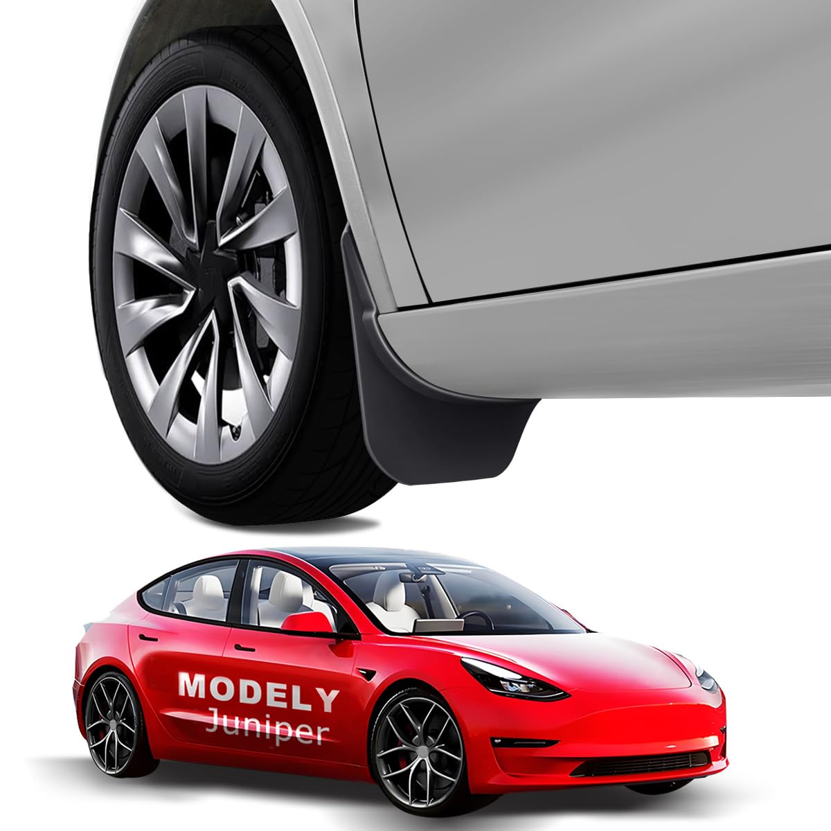 HMYMYHM for 2025 Tesla New Model Y Juniper Accessories - Mud Flaps [No ...