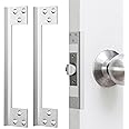 Blulu Door Latch Guard Plate Outswing Angle Latch Protector Shield l ...