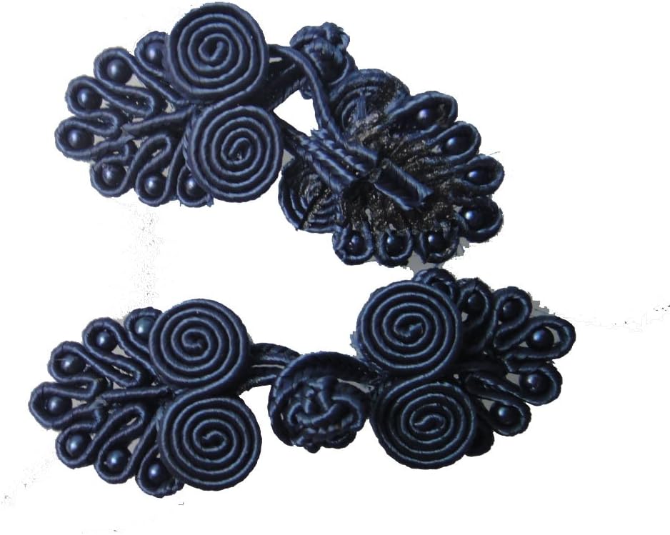 LYRACCES Chinese Frog Fasteners Knot Closure Sewing Buttons Cloth 6cm ...