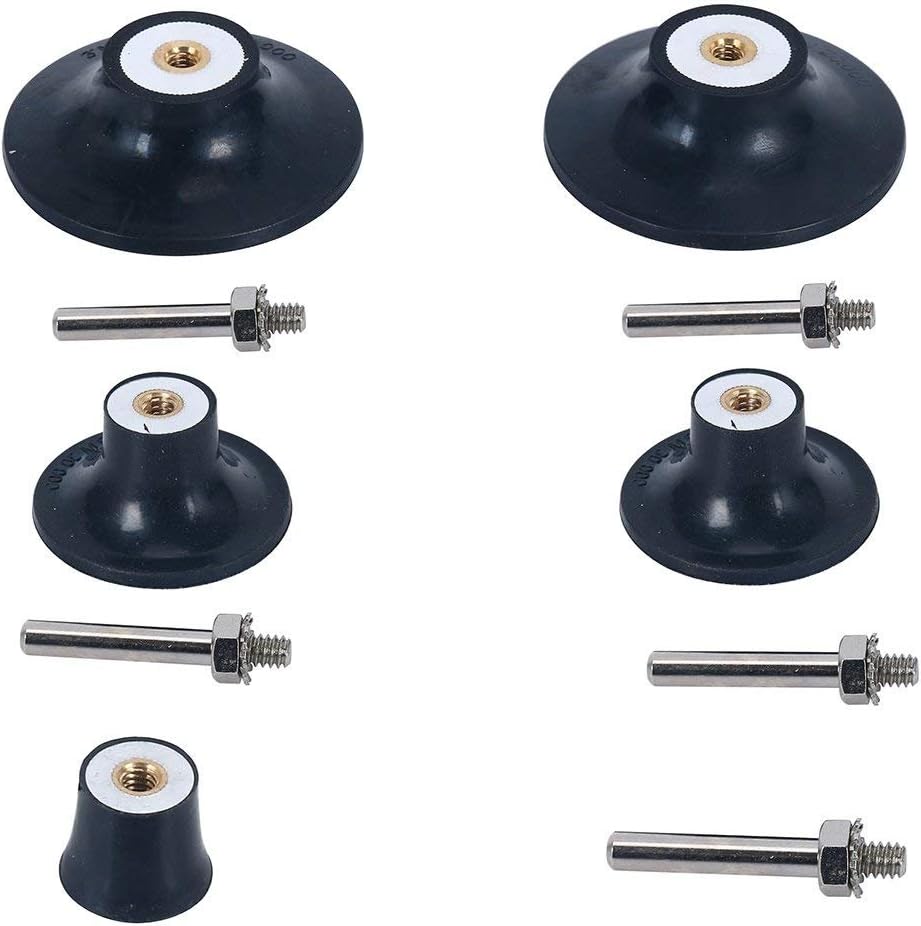 1”, 2”, 3” Roloc Disc pad Holder with 5PCS 1/4″ Shank for Polishing ...