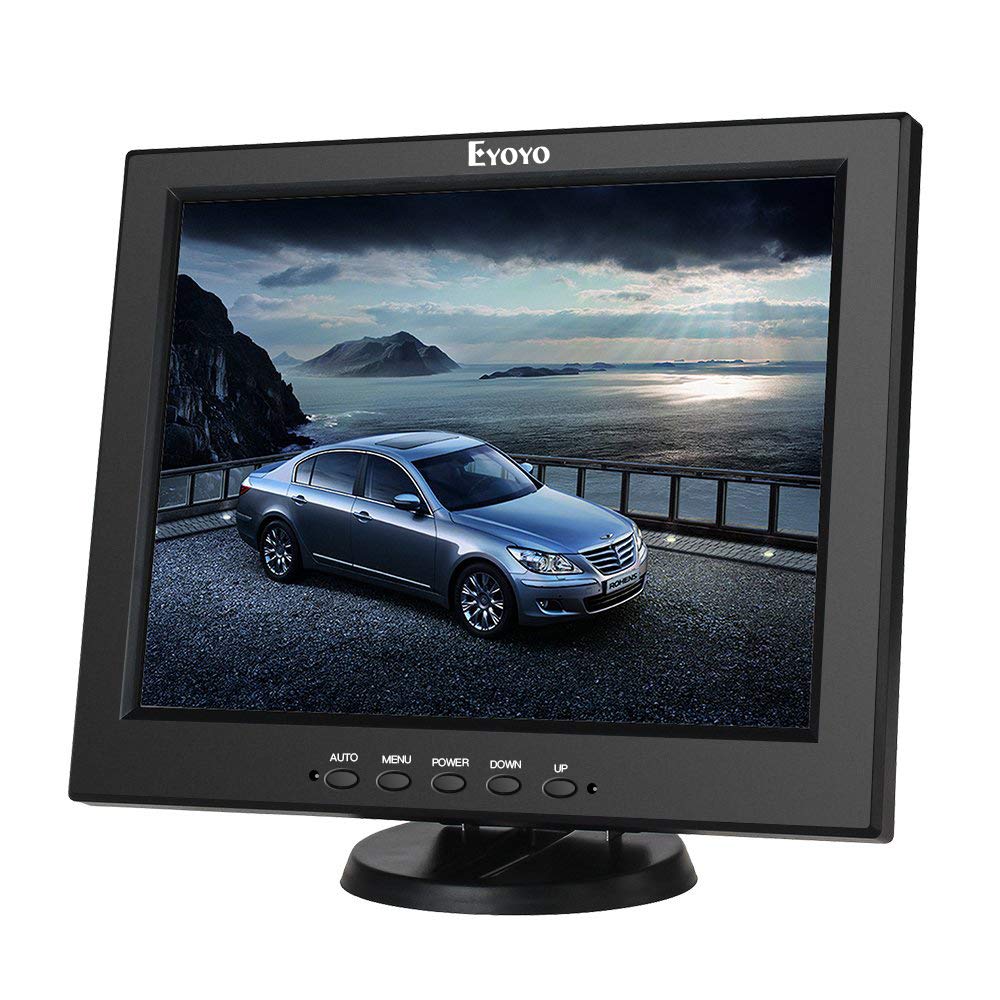 Eyoyo 12 Pulgadas Monitor 800x600 TFT LCD CCTV HDMI HD Pantalla de ...