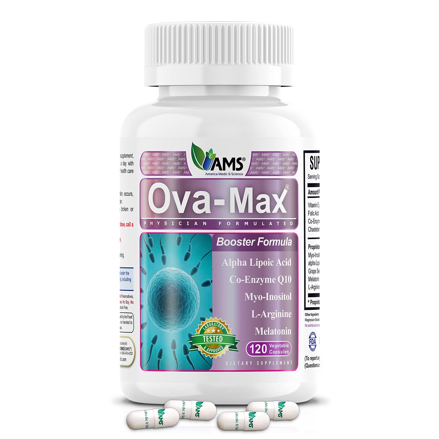 Mua America Medic & Science OVA-Max Prenatal Vitamins for Women (120 ...