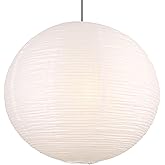 White Paper Lamp Shade, 12''x12'' Small Chinses Paper Lantern Pendant ...
