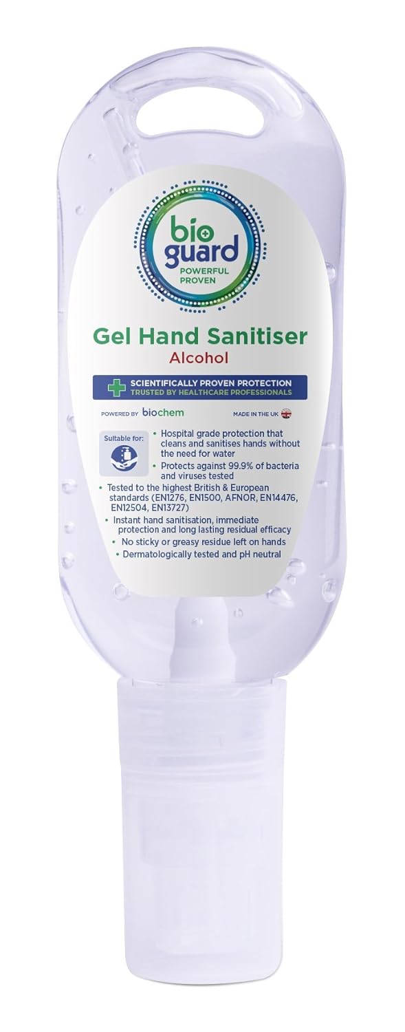 Bioguard F78084 Surgical Hand Gel without Clip and Reel, 50 mL - BigaMart