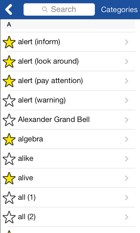 ASL Dictionary HD American Sign Language:Amazon.com:Appstore for Android