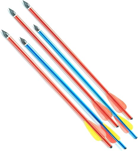 Amazon.com: KingsArchery Crossbow Arrows Aluminum 14.75 inch, 5 Pack ...