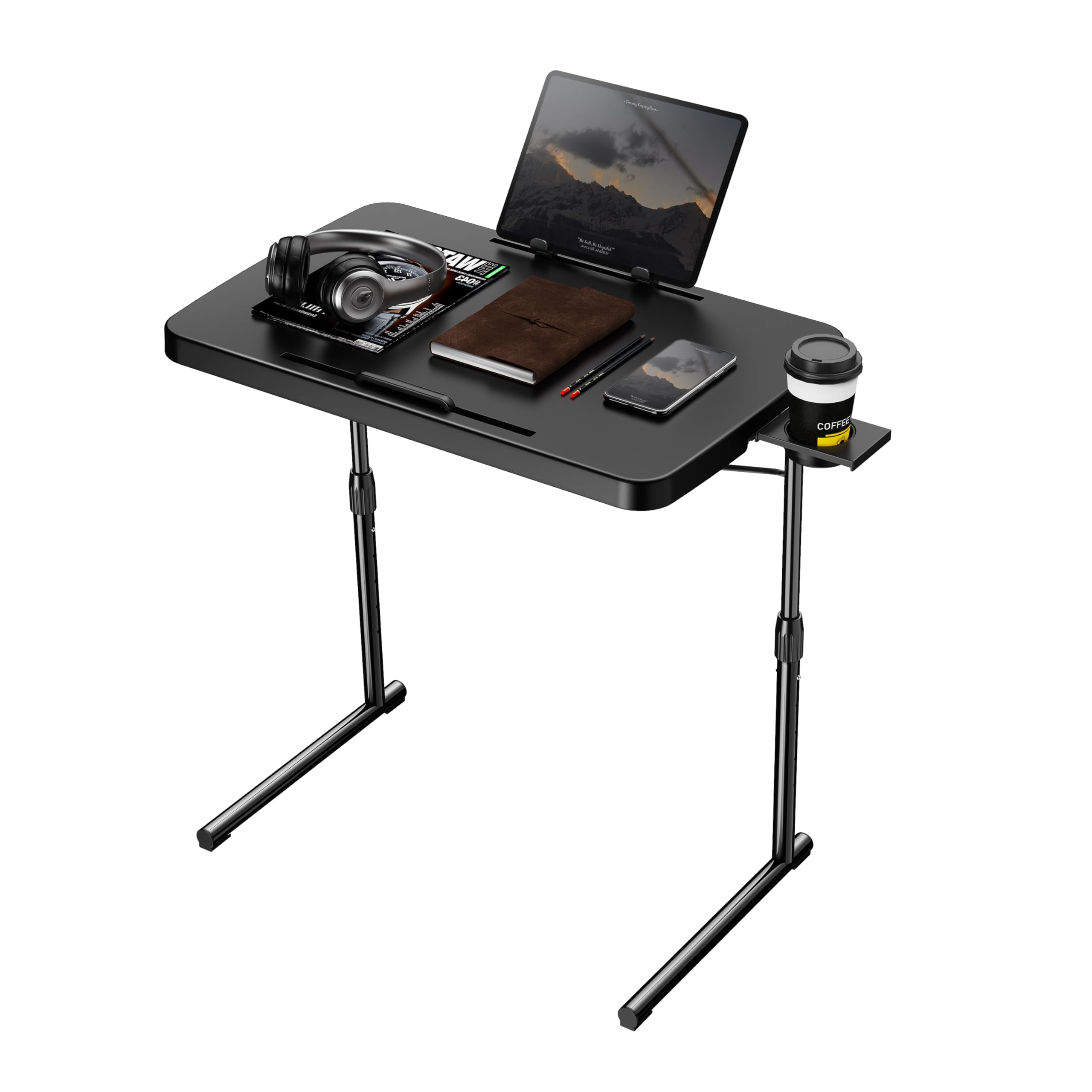 Ultra TV Tray Table, Allpop TV Dinner Tray for Eating, Adjustable ...