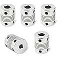 Amazon.com: SIMAX3D【5Pcs/Pack】 Flexible Couplings NEMA 17 Shaft Coupler ...