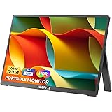 ZSCMALLS Portable Monitor Upgraded Ultra Slim&Lightweight Metal Frame ...