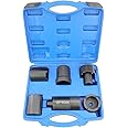 Amazon.com: DPTOOL Spindle Nut Socket Tool Kit 6 Pcs Axle Lock Nut ...