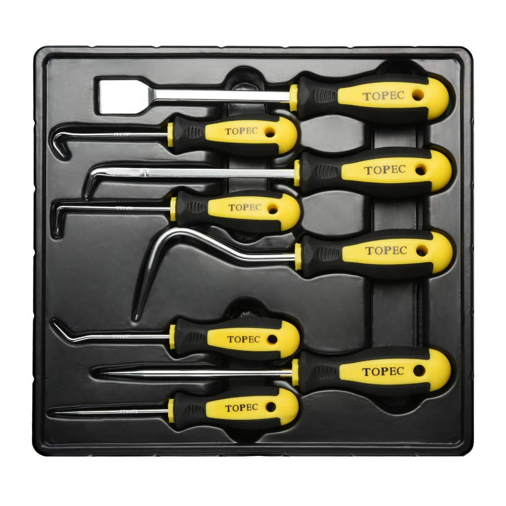 Tool Sets Topec 8Pcs Hook and Pick Set Hook Precision Scraper and Pick ...
