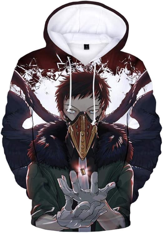 My Hero Academia Dabi 3D Print Hoodie Sweatshirts Anime Cosplay ...