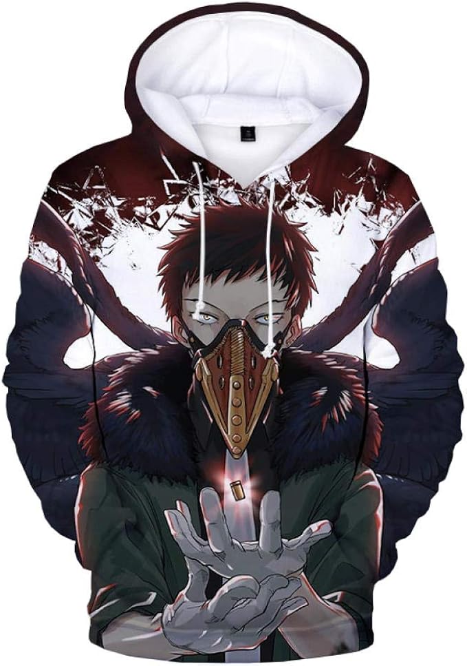 My Hero Academia Dabi 3D Print Hoodie Sweatshirts Anime Cosplay ...