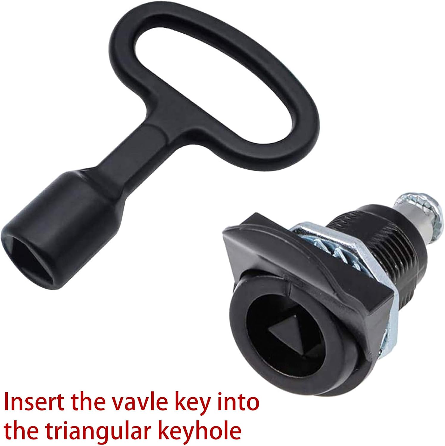 WIFUN 4PCS Radiator Key, Meter Box Key Triangular Radiator Bleed Key ...