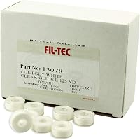 Amazon.com: Fil-Tec 100 White Clear-Glide Prewound L-Size Bobbins ...
