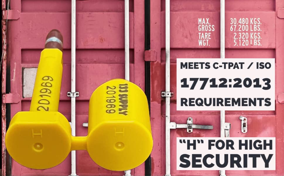 Mua 133 SUPPLY Bolt Seals - Security Seals for Trailers, Cargo ...