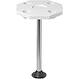 Amazon.com: Detmar 12-1108C Removable Octagonal Marine/RV Table , White ...