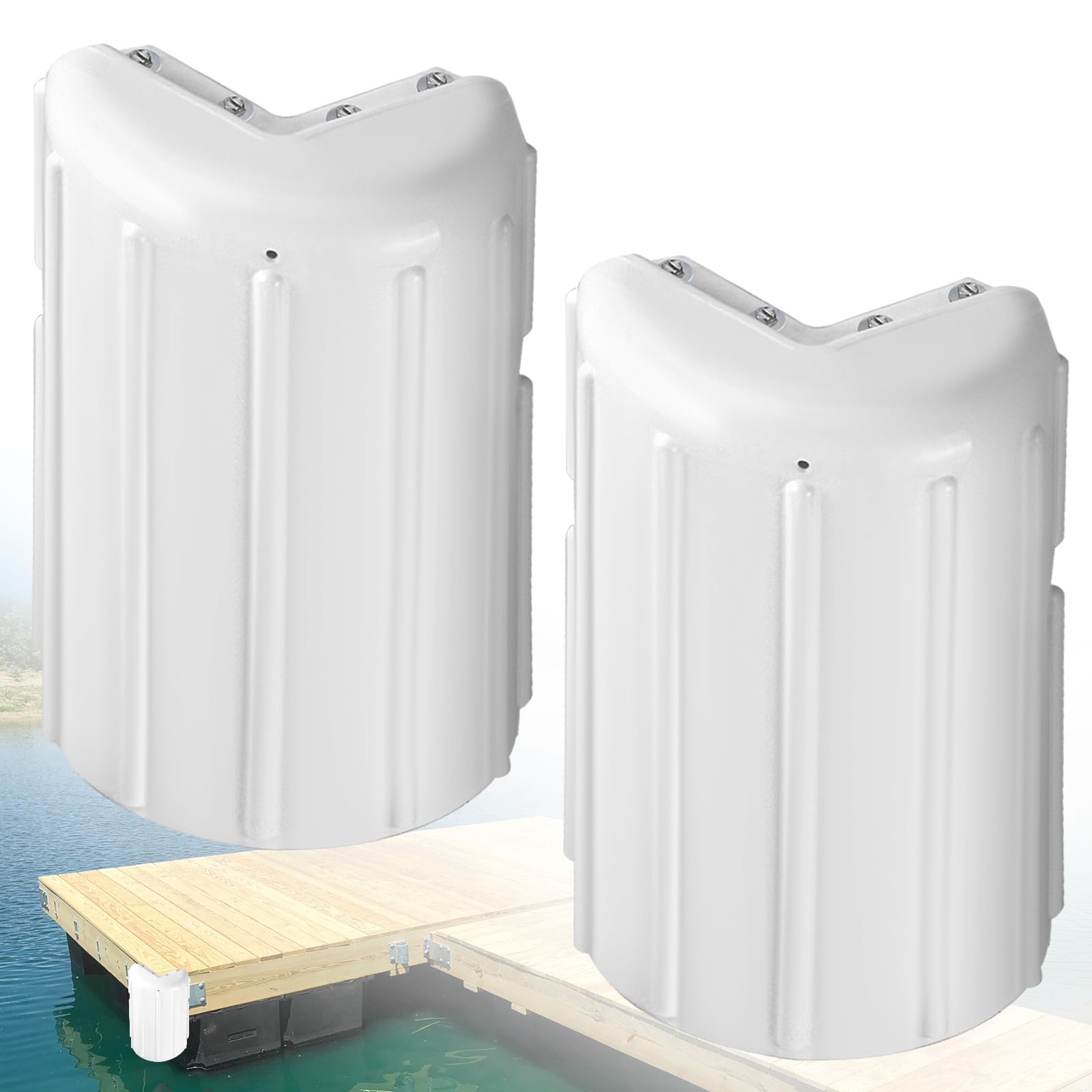 JYINCPED Corner Dock Bumper Fender,Boat Dock Corner Bumpers Fenders ...