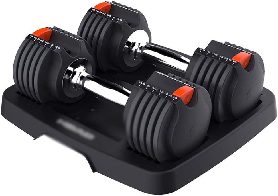 Dumbbells Set of 2, Intelligent Adjustable Training Dumbbells ...