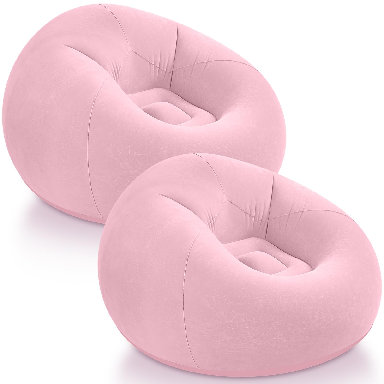 Realspring Inflatable Bean Bag Chairs Outdoor Blow up Camping Chairs ...
