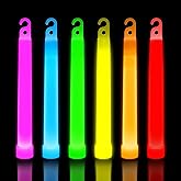 Amazon.com: 32 PCS Ultra Bright 6 Inch Glow Sticks - Emergency Bright ...
